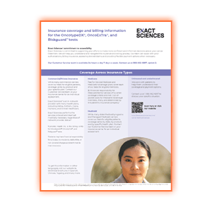 Insurance Coverage & Billing │ Precision Oncology